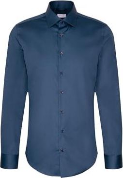 Seidensticker Chemise daffaires pour Homme, Turquoise, 42