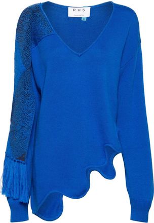 Ph5 Asymmetrischer Pullover - Blau