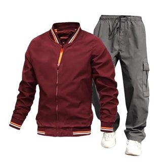 Generic Set Survetement Homme Tenue Mariage Tendance Homme Tenue Homme Jogging Ensemble Tendance Homme Ensemble Tshirt Short Homme Ensemble Survetement Homme 