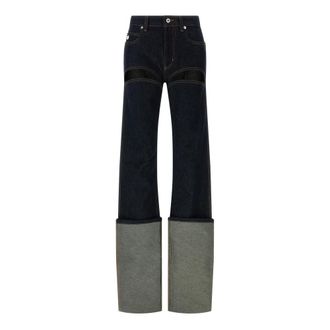 Jean Paul Gaultier The Cut-Out Jeans - - Jeans - Damen - Blau - W27