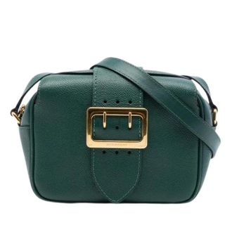 Burberry Sac bandouli&egrave;re Pre-owned - Femme - Pre-owned - Vert - Taille: ONE Size