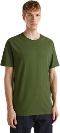 Benetton T-Shirt 3je1j19a5, Herren-T-Shirt, Pflaume 17Q, XL, Pflaume 17q, XL