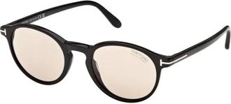 Tom Ford Homme, Accessoires, Noir, Taille: 51 MM Prescott-02 Lunettes de soleil