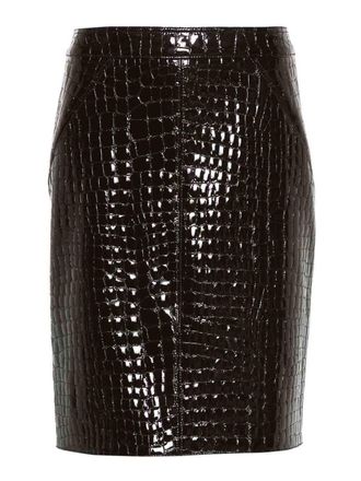 Tom Ford Jupe Midi - Marron Foncé