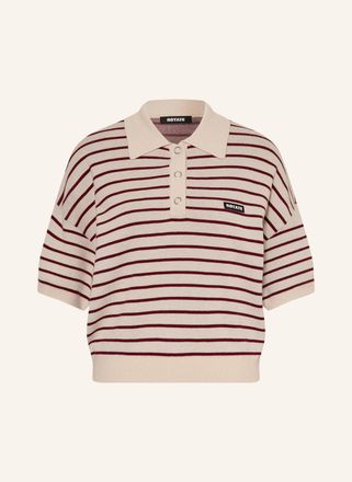 Rotate Rotate Strick-Poloshirt beige