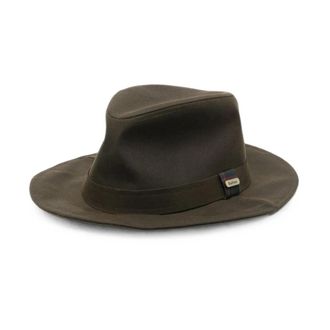 Barbour Vintage gewachster Bushman-Hut - - Accessories - Damen - Gr&uuml;n - L
