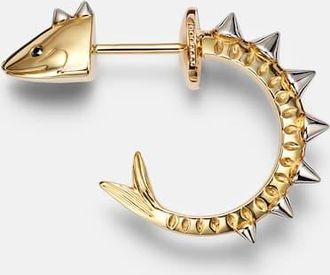 Yvonne L&eacute;on Yvonne L&eacute;on Einzelner Ohrring Marlin aus 9kt Gelbgold (375/1000) mit Diamanten