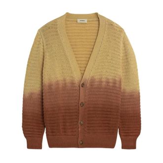 A Paper Kid Homme, Pulls, Multicolore, Taille: L Textured V-Neck Cardigan