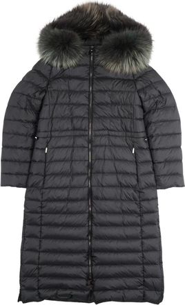 Moorer Femme, Manteaux, Noir, Taille: 38 FR Parka Clezia