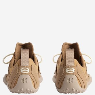 Balenciaga Womens Monday Ultra Sneakers Beige Upper: Cotton Trainers
