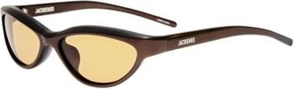 Jacquemus unisex, Accessoires, Brun, Taille: ONE Size Lunettes de soleil