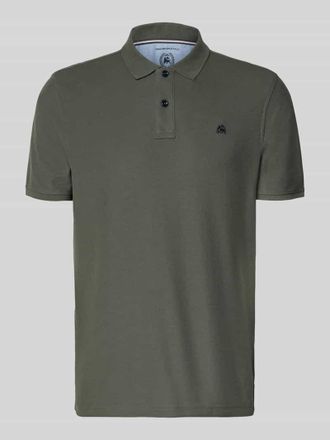 Lerros Regular Fit Poloshirt mit Logo-Stitching Modell Performance