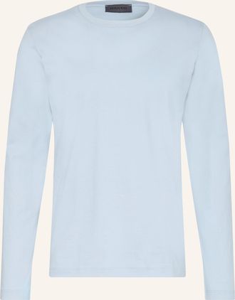 Hanro Schlafshirt Living blau