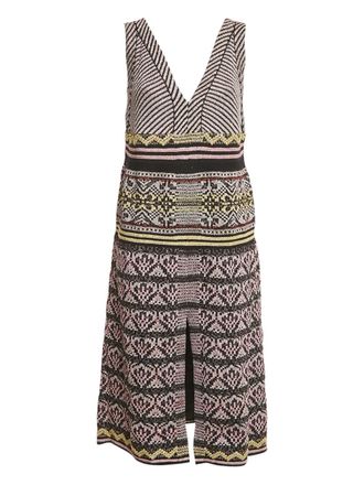 Missoni robe en jacquard (2024) - Marron