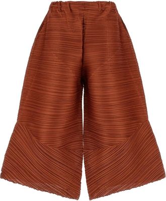 Issey Miyake Femme, Shorts, Brun, Taille: 42 FR Thicker Bounce Pants