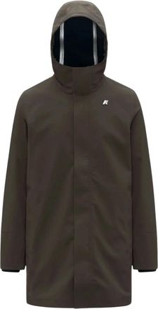 K-Way Marlyn Bonded Jacket - Homme - Manteaux - Vert - Taille: M