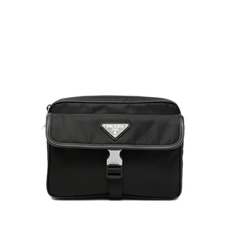 Prada Logo-detail Messenger Bag