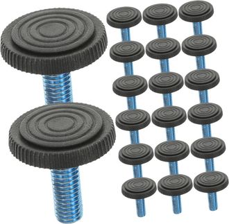 Soimiss 30 Stück Teiliges Möbel Nivellierfüße Verstellbare Schraubfüße für Stühle Tische Schränke Robuste Möbelversteller mit Hoher Tragkraft rutschfest und G