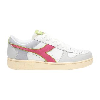 Diadora Wei&szlig;e Leder Low Top Sneaker - - Shoes - Damen - Wei&szlig; - 36 EU