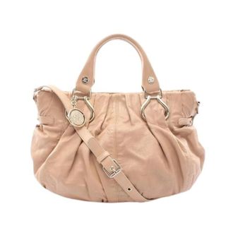 Celine Pre-owned Pillow Leather 2way Handbag - - Pre-owned - Damen - Beige - ONE SIZE