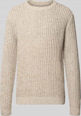Jack & Jones Regular Fit Strickpullover aus Baumwoll-Mix Modell AXON