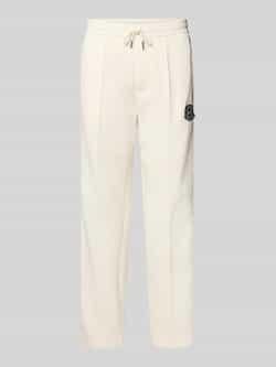 A|X Armani Exchange Sweatpants mit Label-Patch und elastischem Bund