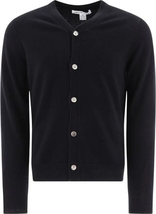 Comme Des Gar&ccedil;ons Cardigan Forever &agrave; col en V - Homme - Pulls - Noir - Taille: M