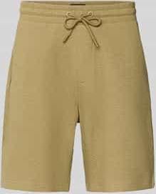 Mc Neal Relaxed Fit Sweatshorts mit Strukturmuster