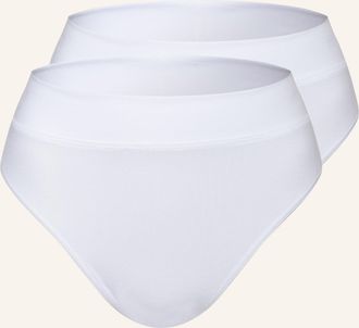 CALIDA Calida 2er-Pack Taillenslips Elastic weiss