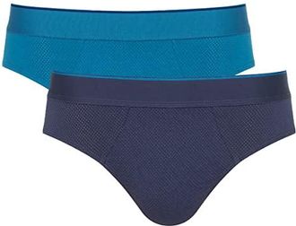 sloggi Ever Airy Brief C2P Homme, Blue - Dark Combination, XXL
