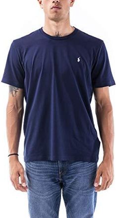 Ralph Lauren Polo Ralph Lauren - Core Replen SLE-TOP - T-shirt pour homme, Bleu fonc&eacute; (bleu marine/blanc)., M