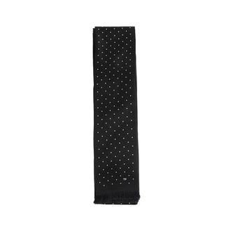 Tom Ford Micro Polkadot Silk Scarf