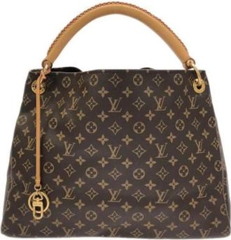 Louis Vuitton Pre-owned Toile sacs-louis-vuitton - Femme - Pre-owned - Brun - Taille: ONE Size