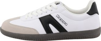 Kappa Damen 95K0502001 Sneaker, White-Black, 40 EU