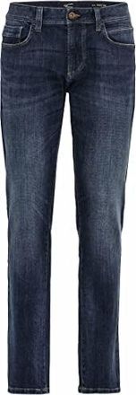 Camel Active Camel Active 5-Pocket Houston Jean Droit Pantalon, Bleu (Mid Blue Used 41), W40L36 (Taille Fabricant: 4036) Homme