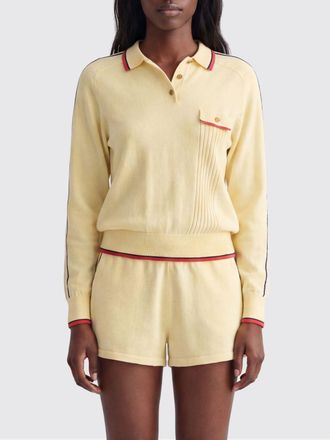 Guest In Residence Polo Femme couleur Beige