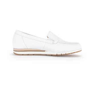 Gabor Bequemer Loafer - - Shoes - Damen - Wei&szlig; - 40 1/2 EU