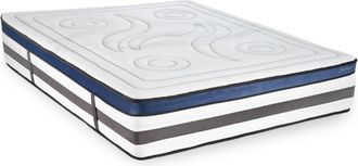 Maison Aubertin Maison Aubertin - Matelas Quintessence Mousse Haute densité Accueil Mémoire de forme Cocooning - 30cm - 140 x 190 cm