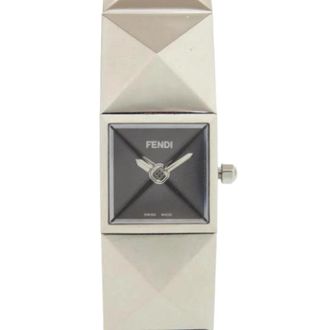 Fendi Pre-owned Vintage Wristwatch - - Pre-owned - Damen - Schwarzk - ONE SIZE