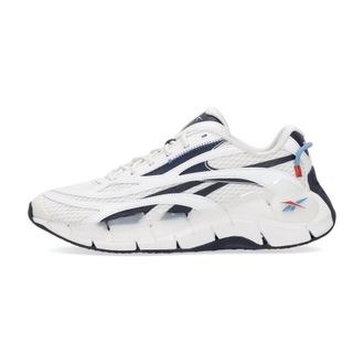 Reebok Zig Kinetica 2.5 Essential Blaue Herrenschuhe/Schuhe While/vector Navy - - Sport - Herren - Wei&szlig; - 45 EU