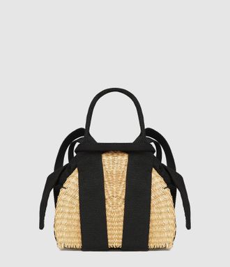 Muuñ Panier Mini Mina Noir