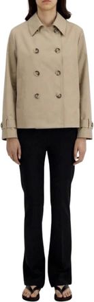 Harris Wharf London Femme, Manteaux, Beige, Taille: 42 FR Manteaux crois&eacute;s