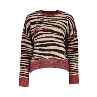 Desigual Rundhals-Strickware - - Knitwear - Damen - Mehrfarbig - L