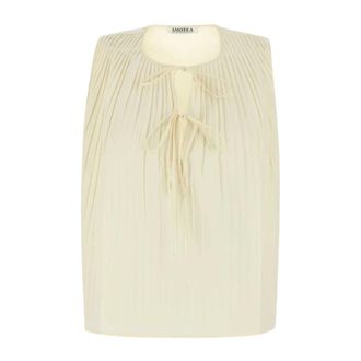 AMOTEA Akiko Top - - Blouses & Shirts - Damen - Beige - XL