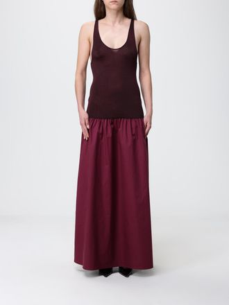 Frankie Shop Robe Femme couleur Bordeaux