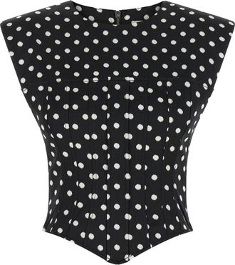 Ganni Damen, Oberteile, Schwarzk, LGr&ouml;&szlig;e