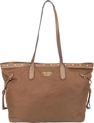 Prada Crossbody Bags - Prada Brown Nylon Handbag - Gr. unisize - in Braun - für Damen