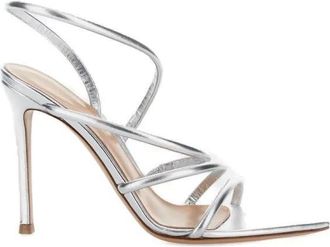 Gianvito Rossi Sandalen - Ettie Sandal - Gr. 37,5 (EU) - in Silber - für Damen