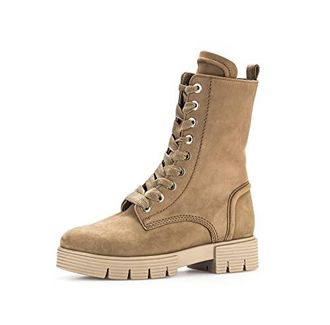 Gabor Femme Bottines, Dame Rangers,Semelle intérieure Amovible,Chaussures dhiver,Bottes,Demi-Bottes,Bottines,Marron (Wood),39 EU / 6 UK