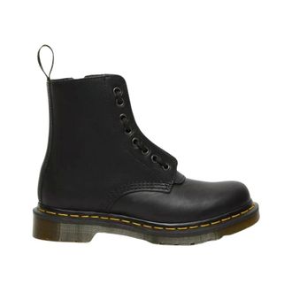 Dr. Martens Femme, Chaussures, Noir, Taille: 36 EU Lace-up Bottes